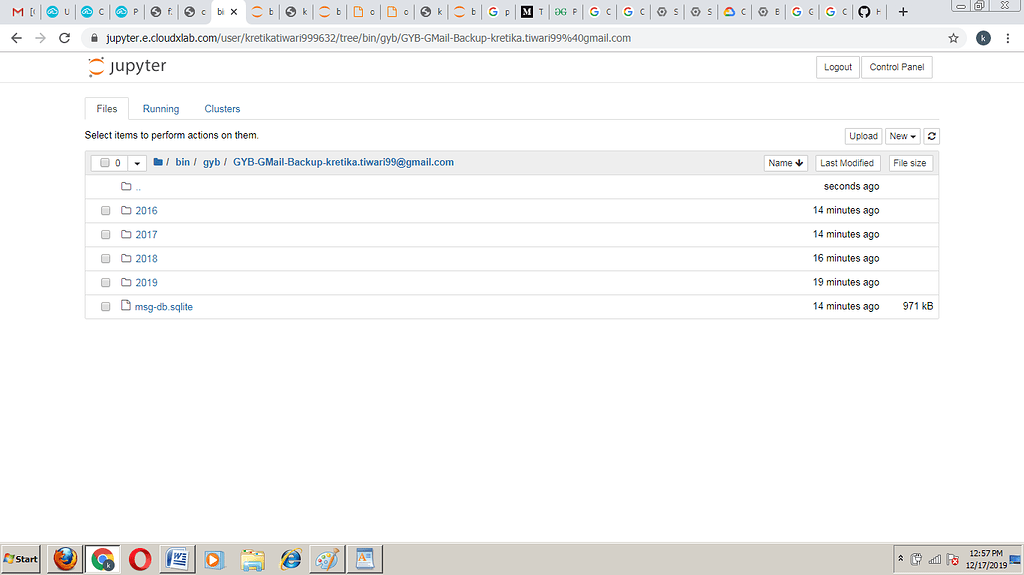 After extracting emails...from project 1 - CloudxLab Discussions